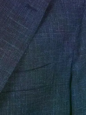BARBA NAPOLI Wool Blazer - Blue