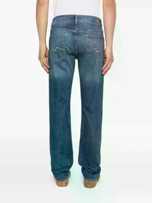 7 For All Mankind Button-fastening Jeans - Blue