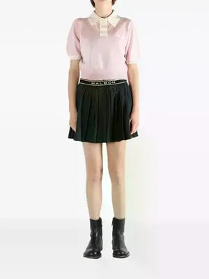 MALBON Mikayla Polo Top - Pink