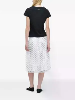 Marc Jacobs Lace Detail Midi Skirt