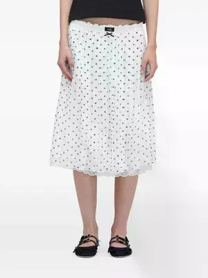 Marc Jacobs Lace Detail Midi Skirt