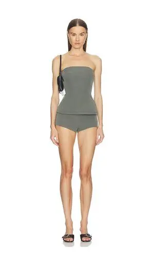 Superdown Daija Short Set - Grey