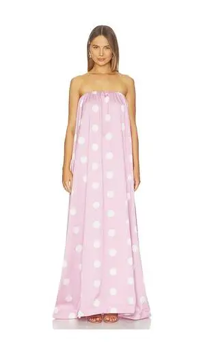 L'IDEE Costiera Maxi Dress - Pink
