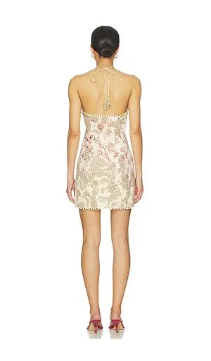 Hemant & Nandita Printed Mini Dress