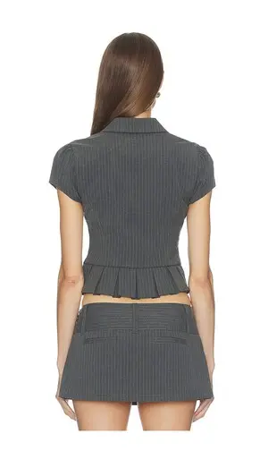 GUIZIO Mollie Cap Sleeve Blazer