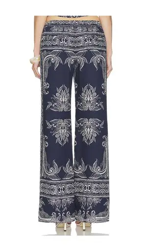 Amanda Uprichard Arielle Wide Leg Trousers