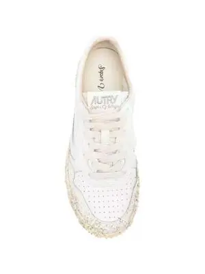 AUTRY Embellished Lace-up Sneakers