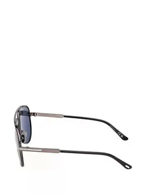 TOM FORD Metal Pilot Sunglasses