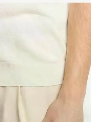 FAY V-neck Piping T-shirt