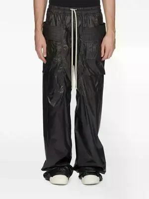 Rick Owens Cargo Drawstring Pants - Black