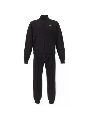 EA7 Visibility Zipped Tracksuit - Black
