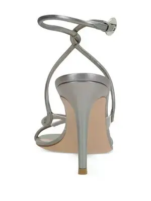 GIANVITO ROSSI Knotted-buckle Heeled Sandals