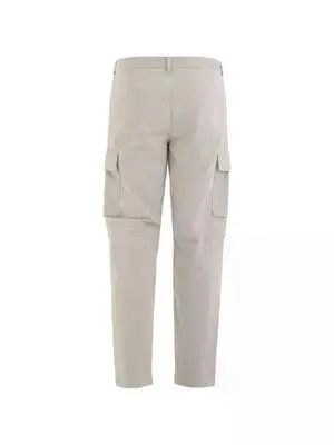 BOSS Buttoned Cargo Trousers - Neutrals