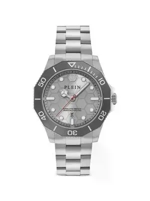 Philipp Plein Aquastorm 44mm Stainless Steel Watch - Silver