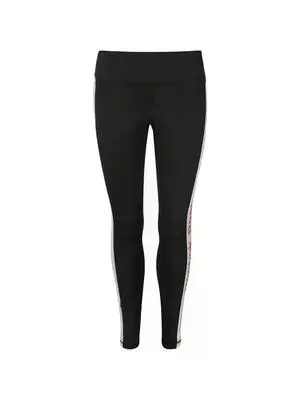 REEBOK Linear-logo Leggings - Black