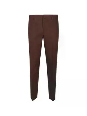 PT TORINO Cotton Trousers - Brown