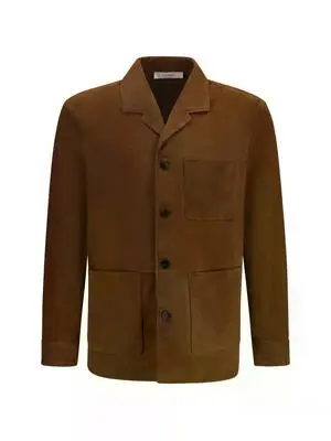 UMIT BENAN Santiago Suede Shirt Jacket