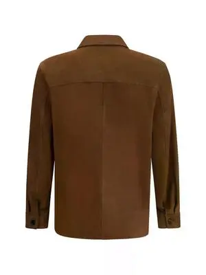 UMIT BENAN Santiago Suede Shirt Jacket