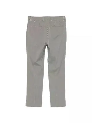 Incotex Gingham-pattern Trousers