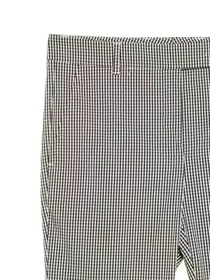 Incotex Gingham-pattern Trousers