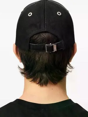 AMI Paris De Coeur Felt Patch Cotton Cap