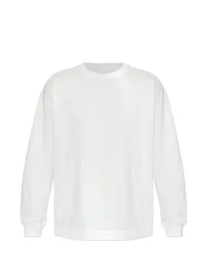 Issey Miyake Long-sleeve Graphic T-shirt - White