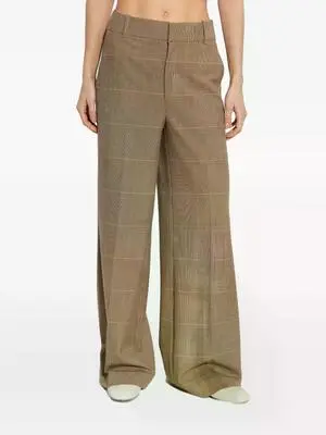 GESTUZ Evaldi Check Pattern Trousers