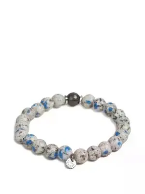 Tateossian Beaded Bracelet With Charm Detail