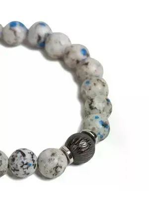 Tateossian Beaded Bracelet With Charm Detail