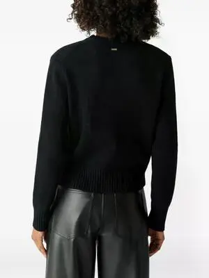 TOCCIN Jenny Crewneck Sweater - Black