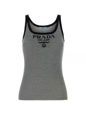Prada Embroidered Camis Tanks For Women