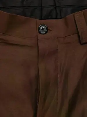 LANEUS Button Tailored Trousers