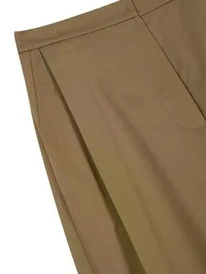STUDIO TOMBOY Pleated Trousers - Brown