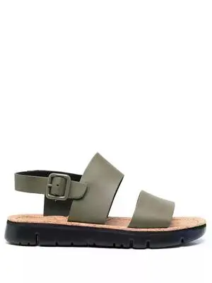 Camper Oruga Sling-back Sandals - Green