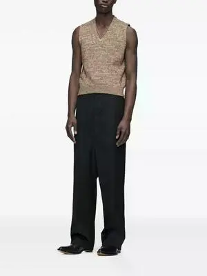 MAISON MARGIELA Sleeveless V-neck Top