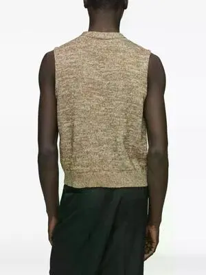 MAISON MARGIELA Sleeveless V-neck Top