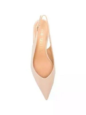 THE SELLER Slingback Pointed Pumps