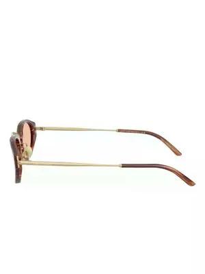 Giorgio Armani Oval Frame Tinted Sunglasses
