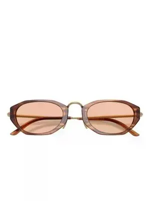 Giorgio Armani Oval Frame Tinted Sunglasses