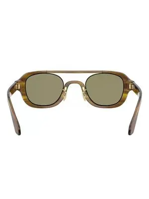 Giorgio Armani Geometric Sunglasses