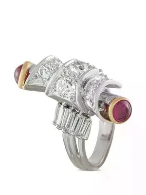 LB EXCLUSIVE Diamond And Ruby Ring