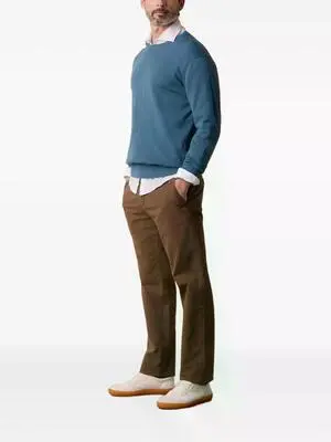 Brooks Brothers Tailored Belt-loop Trousers - Brown