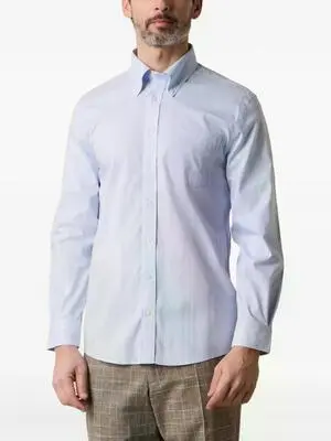 Brooks Brothers Button-fastening Striped Shirt - Blue