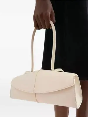 JIL SANDER Leather Shoulder Bag - Neutrals