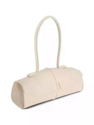 JIL SANDER Leather Shoulder Bag - Neutrals