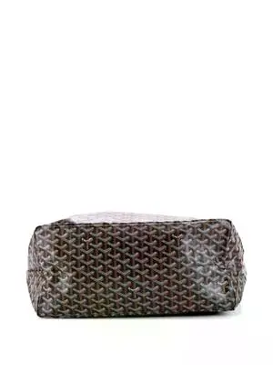 Goyard Saint Louis Coated Canvas Gm Tote Bag - Black