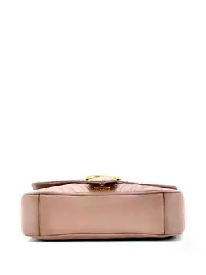 Gucci Gg Marmont Matelasse Leather Medium Shoulder Bag - Neutrals