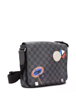 LOUIS VUITTON Damier Graphite League Pm Messenger Bag