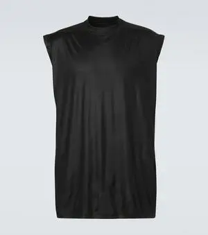 Rick Owens Tarp Jersey Tank Top - Black