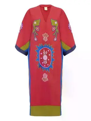 PAULA Cinnebar Floral-print Dress